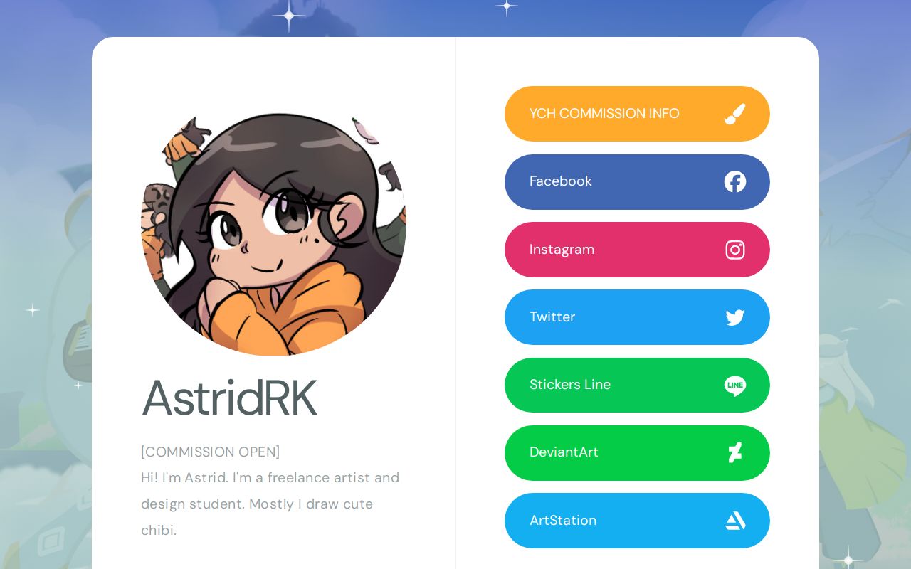 AstridRK's Card info